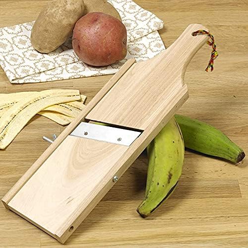 Rebanadora de Plátanos de Madera 35x9x1.8cm PT-002 — Selecto