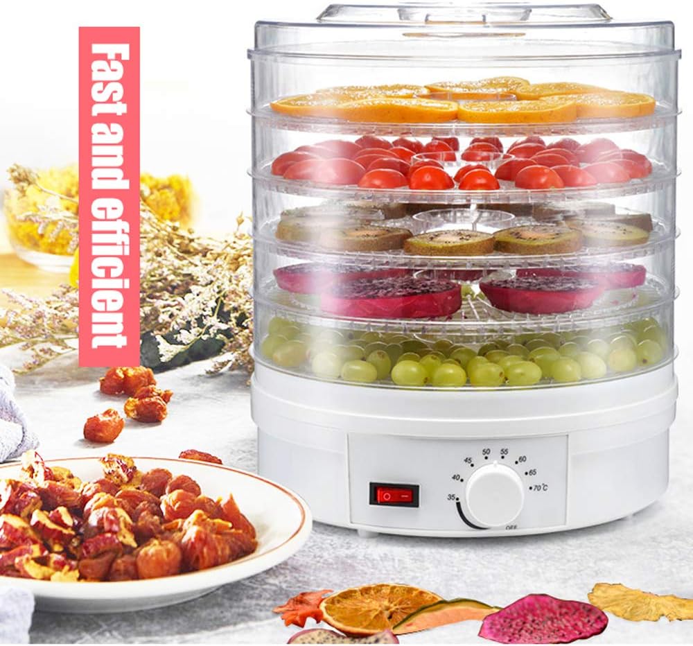 Máquina Deshidratadora de Alimentos Eléctrica de 5 Niveles SMX-01
