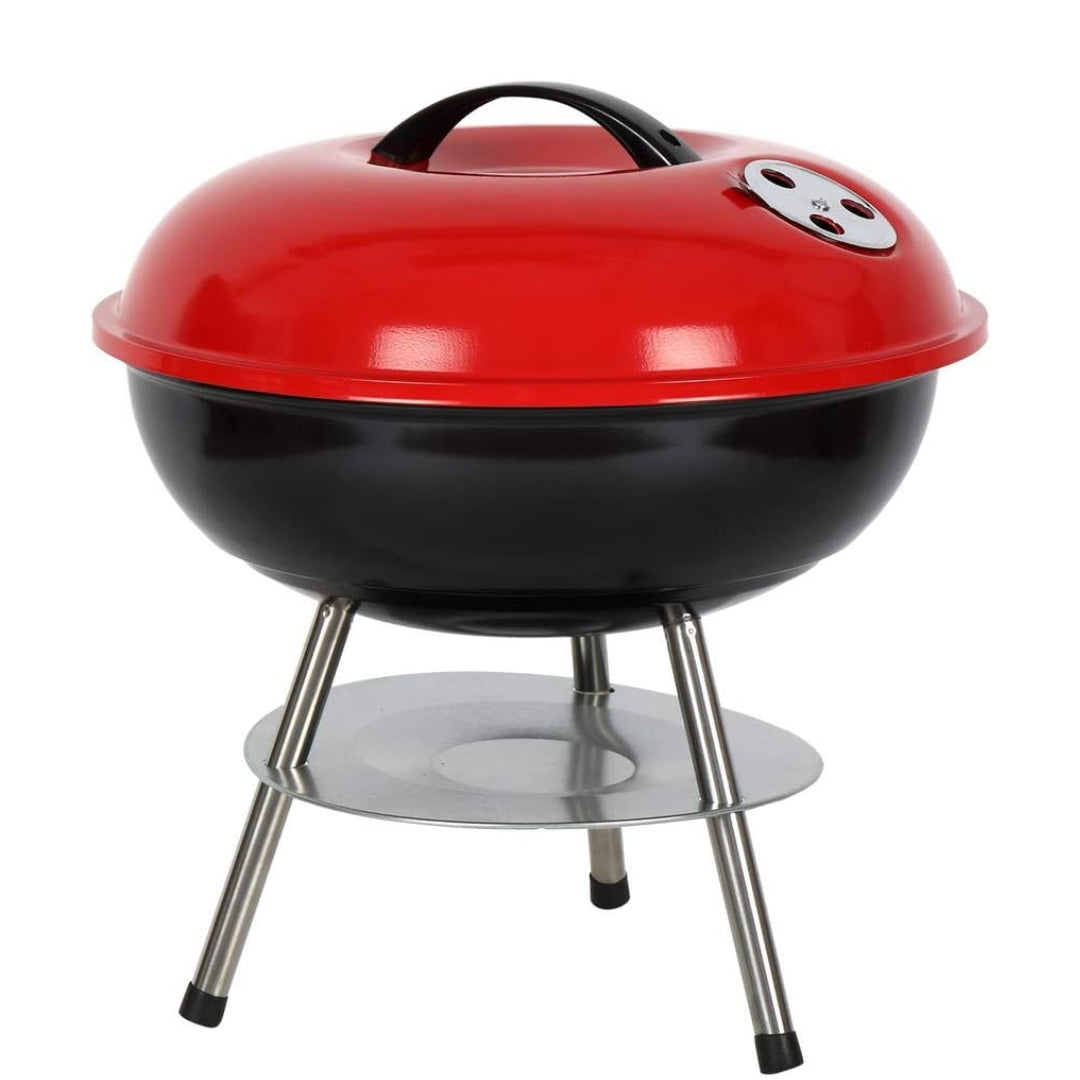 Mini Parrilla o Asador Redondo Portátil Metálica 36x40cm ALP-BBQ3640 ...
