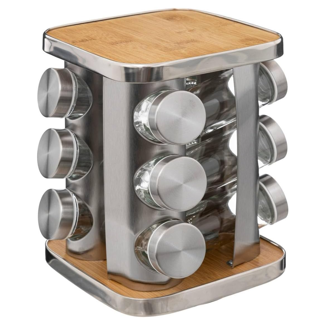 Set de 12 Envases de Condimentos de Vidrio 85948 Especia.